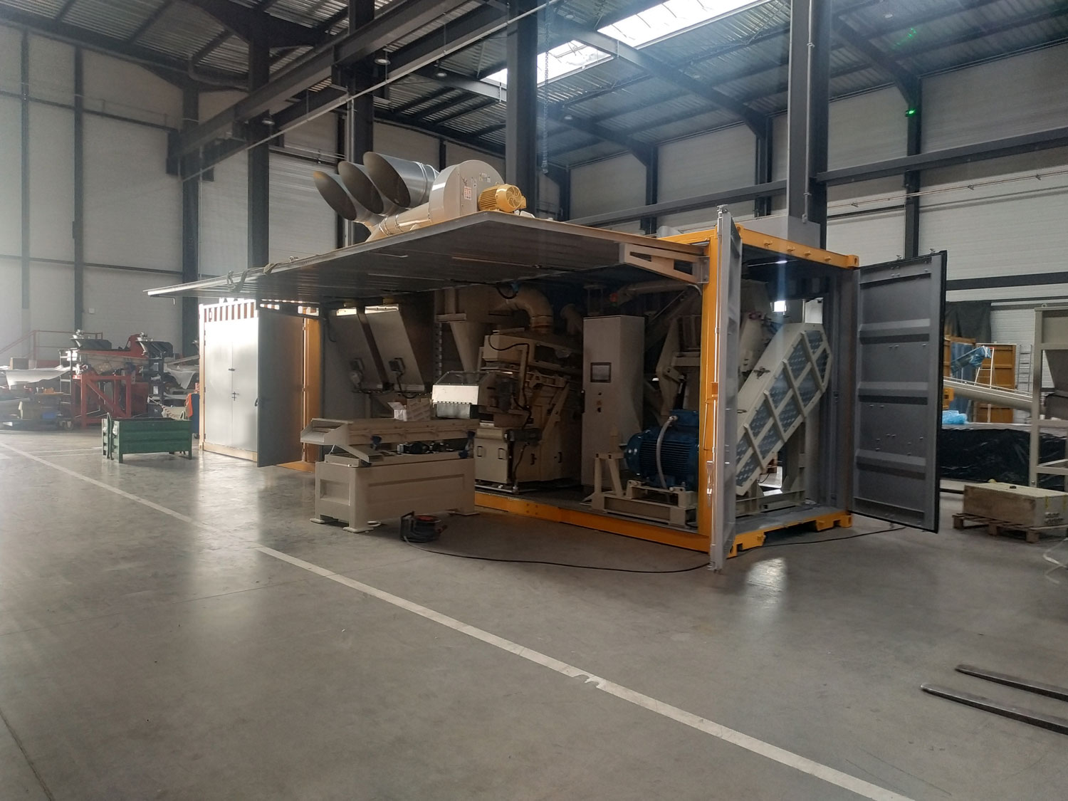 Conteneur maritime aménagé pour l'industrie- In'Box Container
