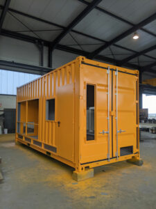 Containers industriels: aménagements et transformation - In'BOX
