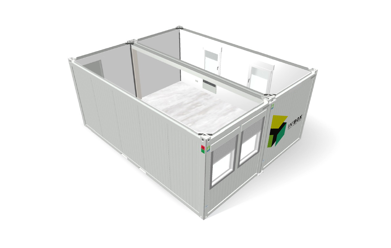 Bungalows modulaires sur mesure | In'BOX Container