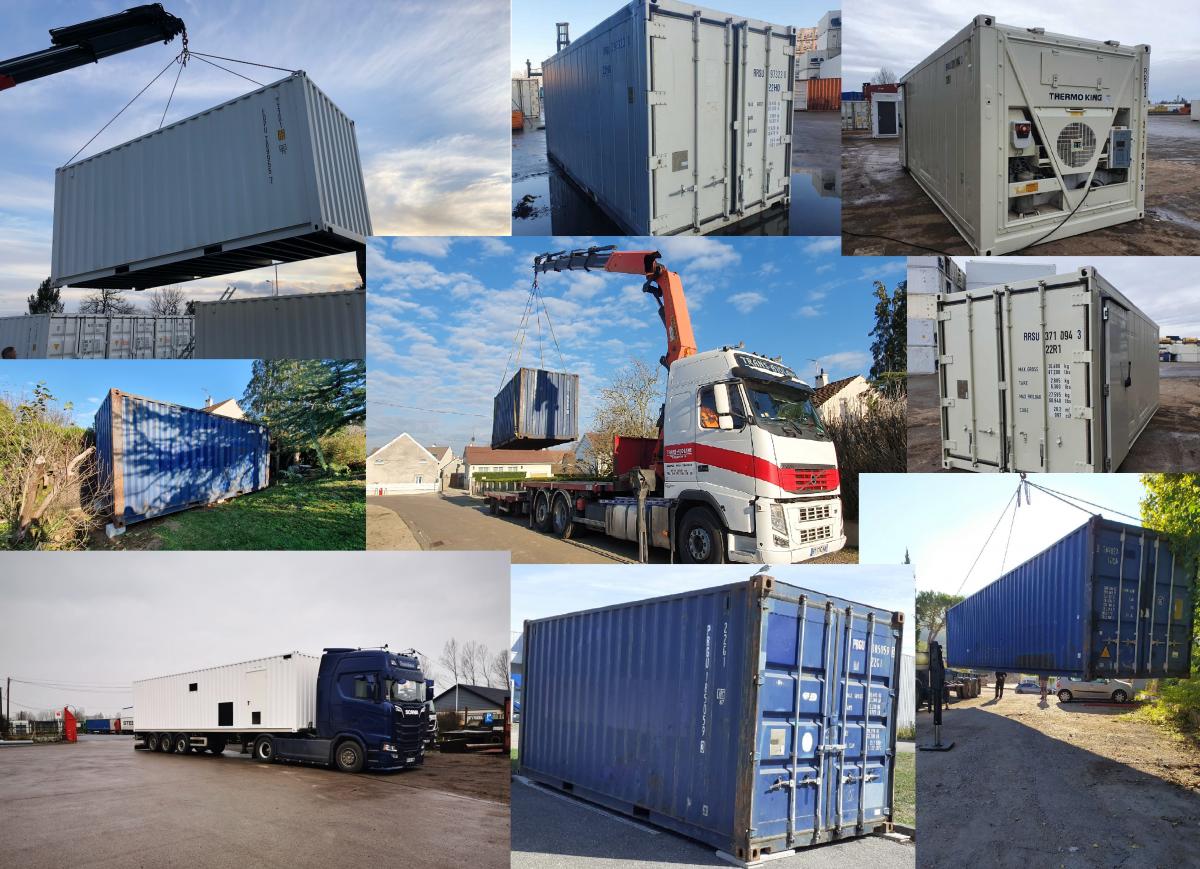 Abri pour vos véhicules : conteneur aménagé en garage l In’BOX