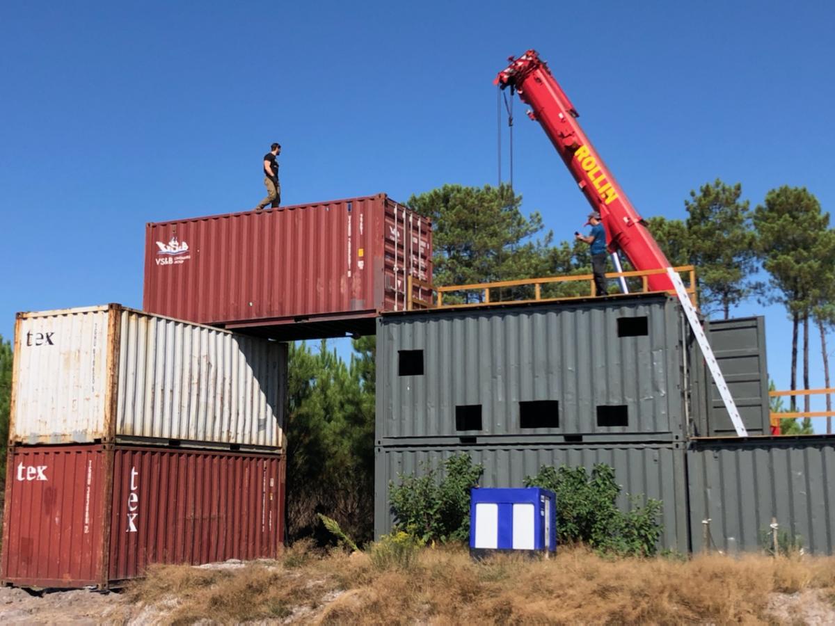 Stand de tir en container maritime - In'Box Container