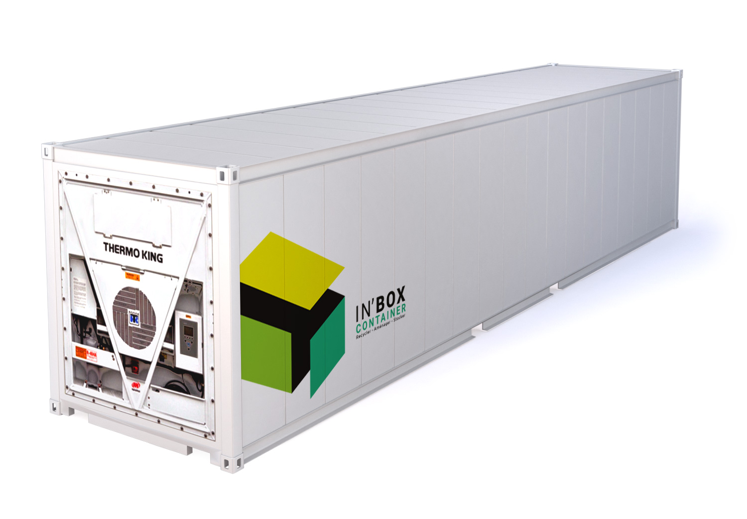 Conteneur frigorifique 45 pieds High Cube Reefer Pallet Wide l In’BOX