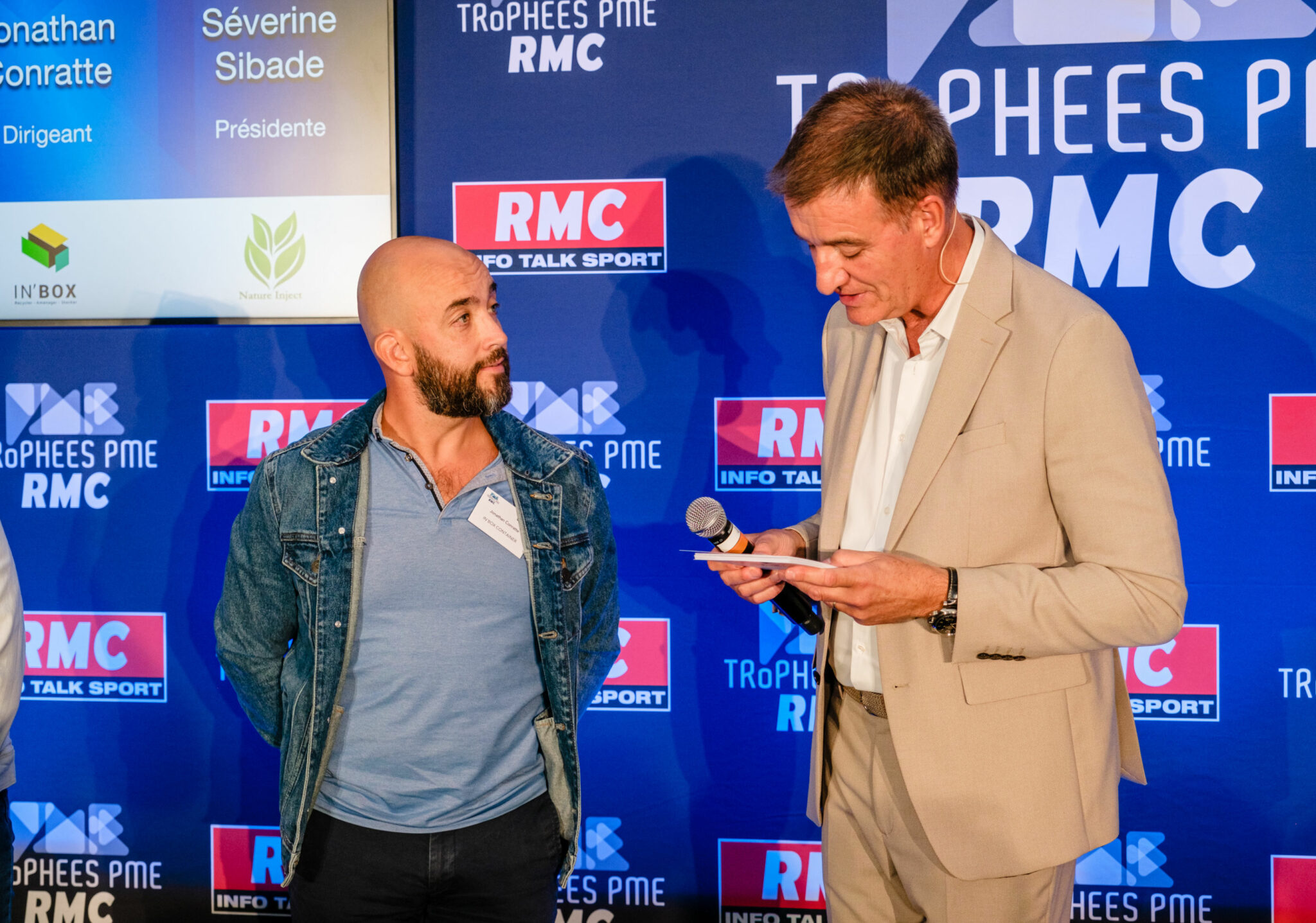 In’BOX remporte le Trophée PME RMC - In'Box Container