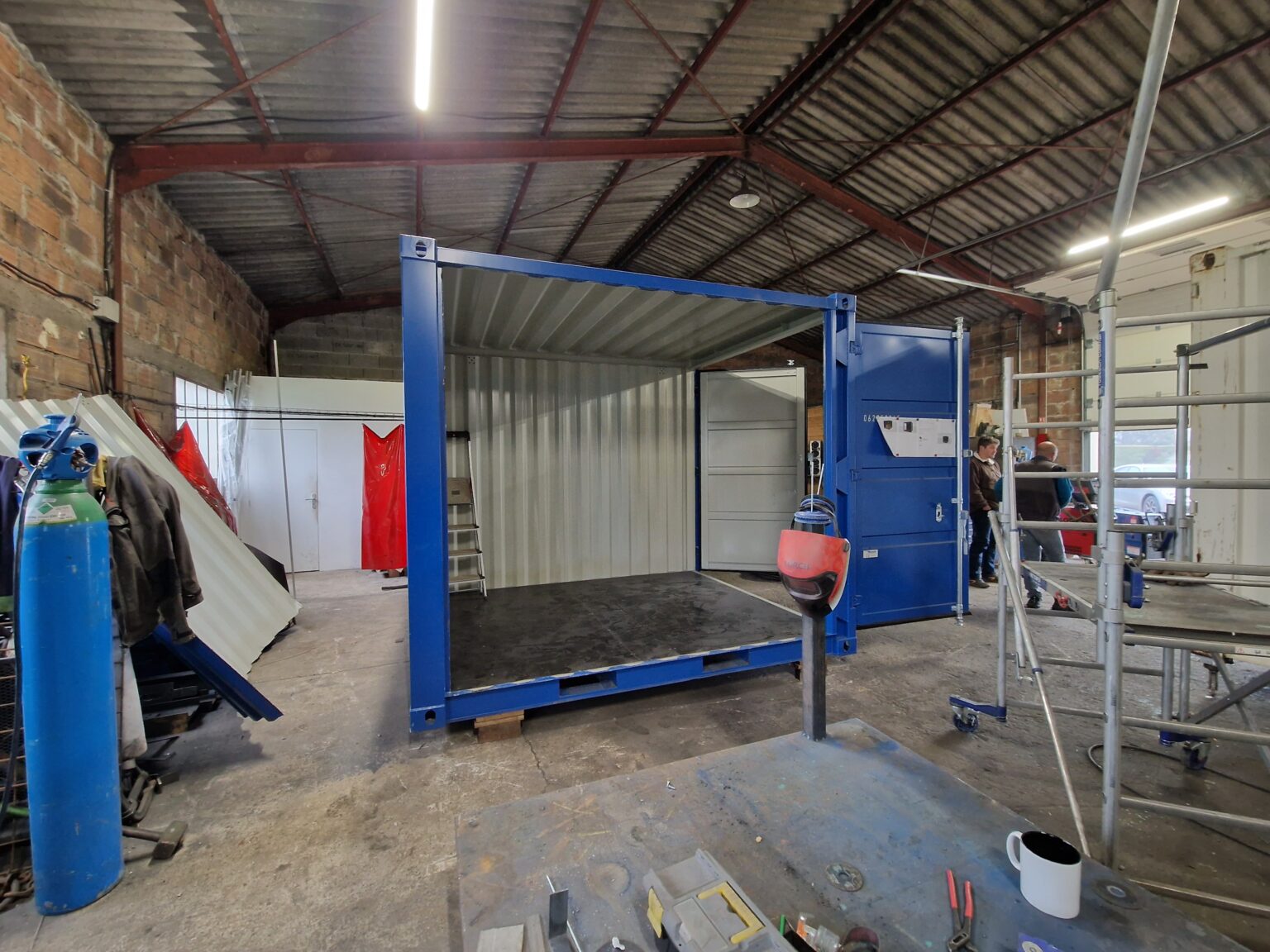 Container aménagé en cuisine d’été - In'Box Container