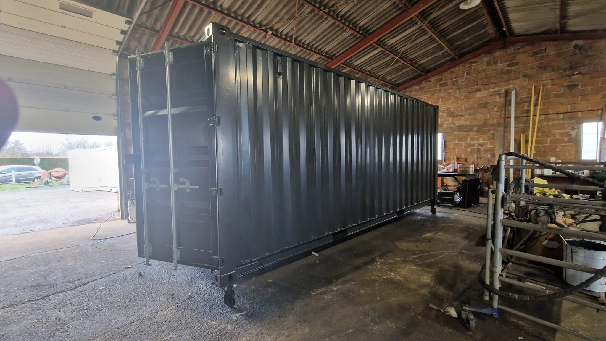 Container aménagé en cuisine d’été - In'Box Container