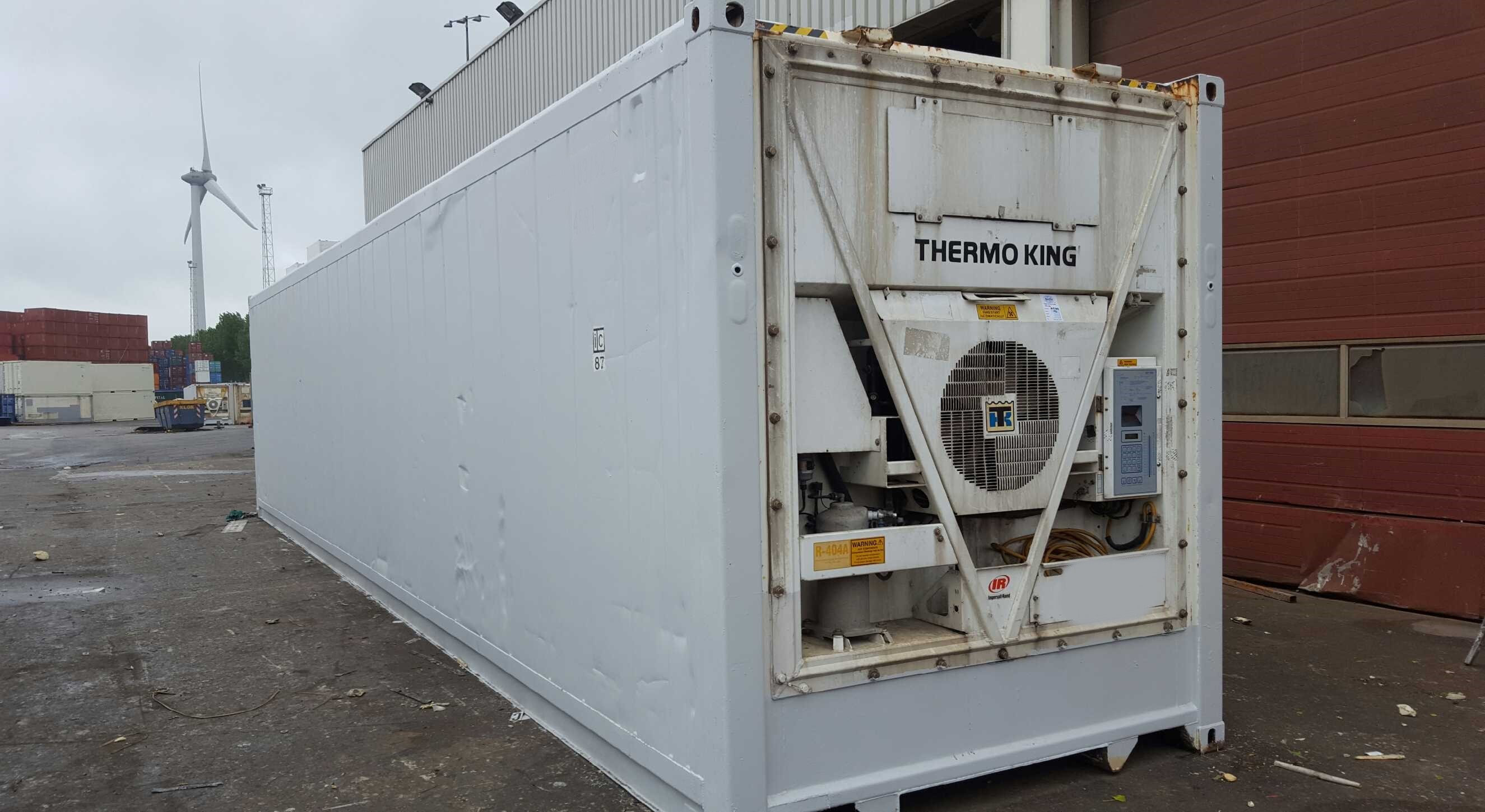 Conteneur frigorifique 10 pieds prix occasion - In'Box Container
