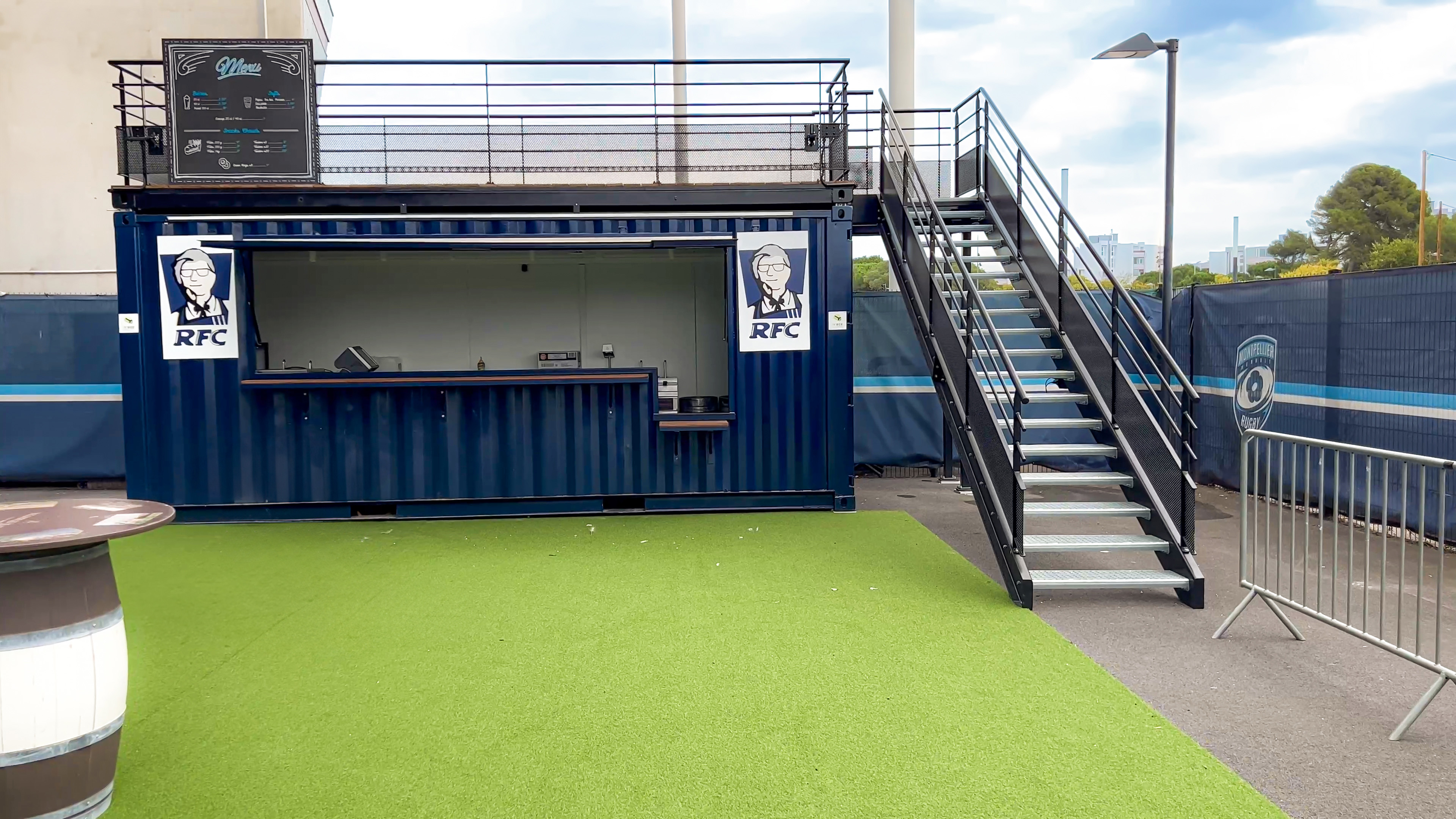 Snack Container MHR au GGL Stadium | In'Box Container