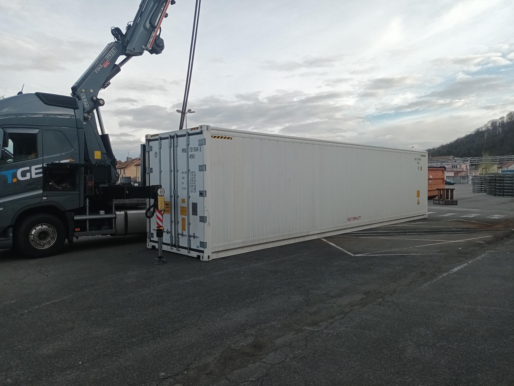 Container Frigorifique 40'HC : Solution Innovante pour l'Industrie