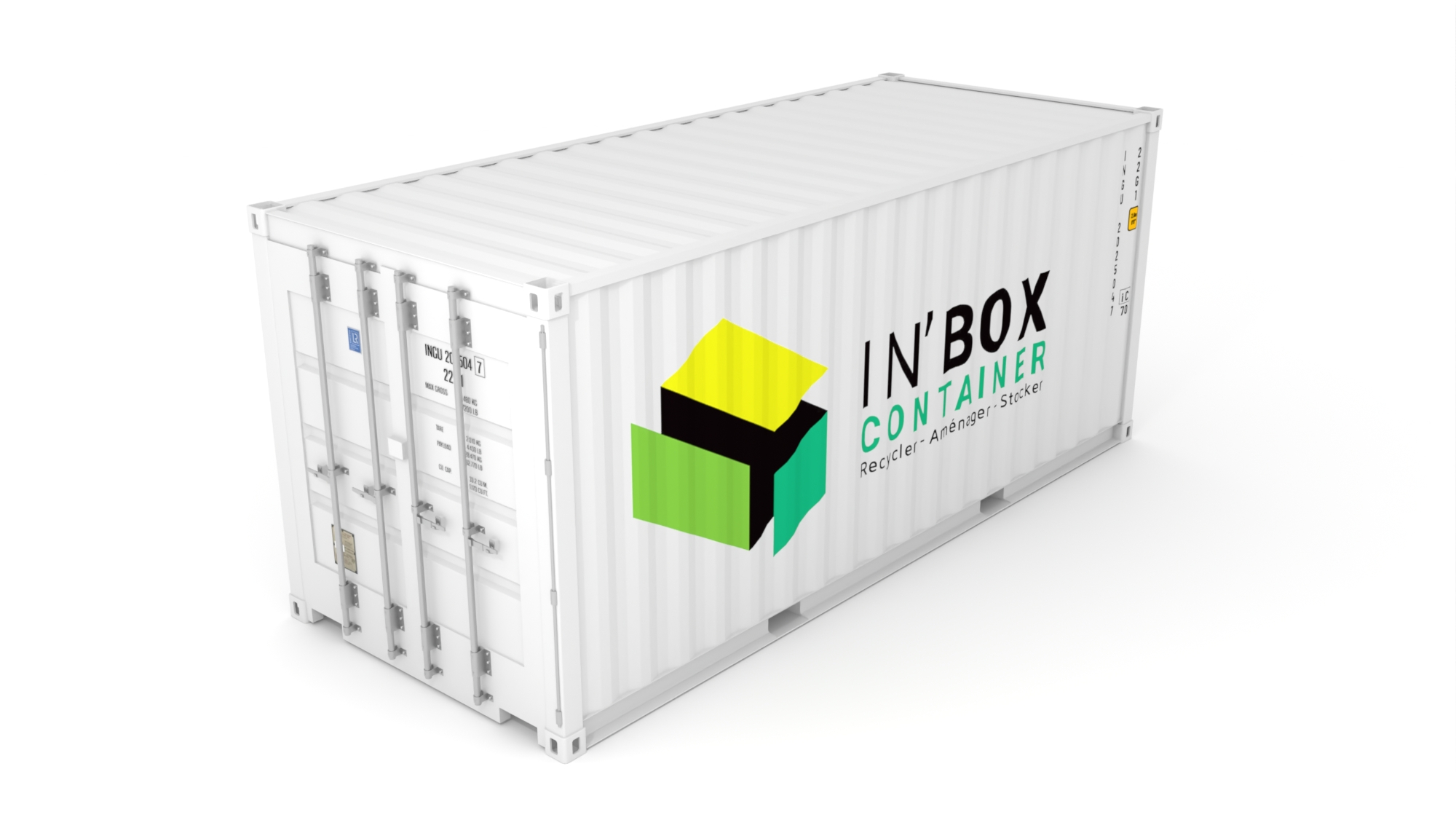Conteneur 45 pieds Dry High Cube Pallet Wide l In'BOX Container