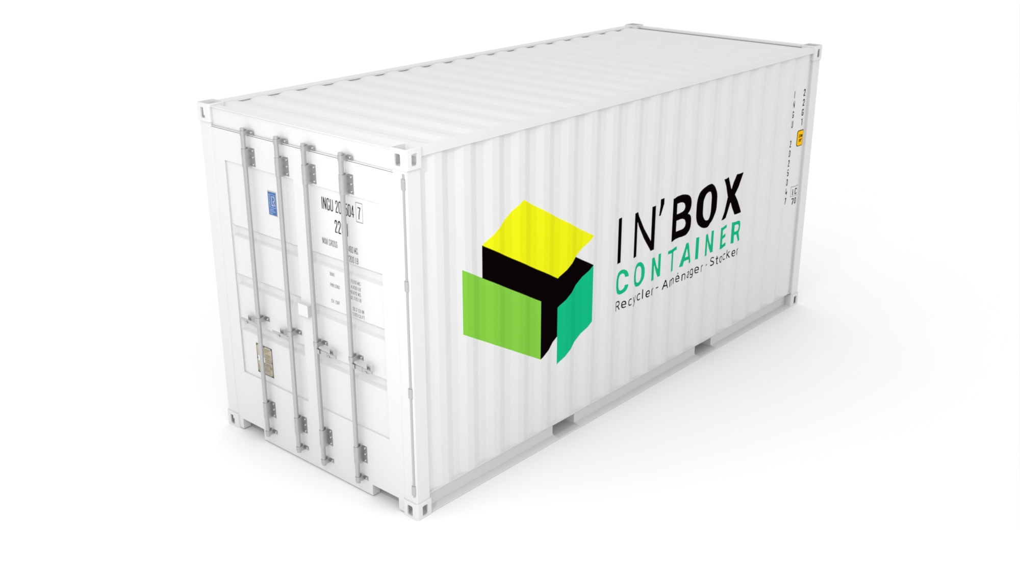 Conteneur 45 pieds Dry High Cube Pallet Wide l In'BOX Container