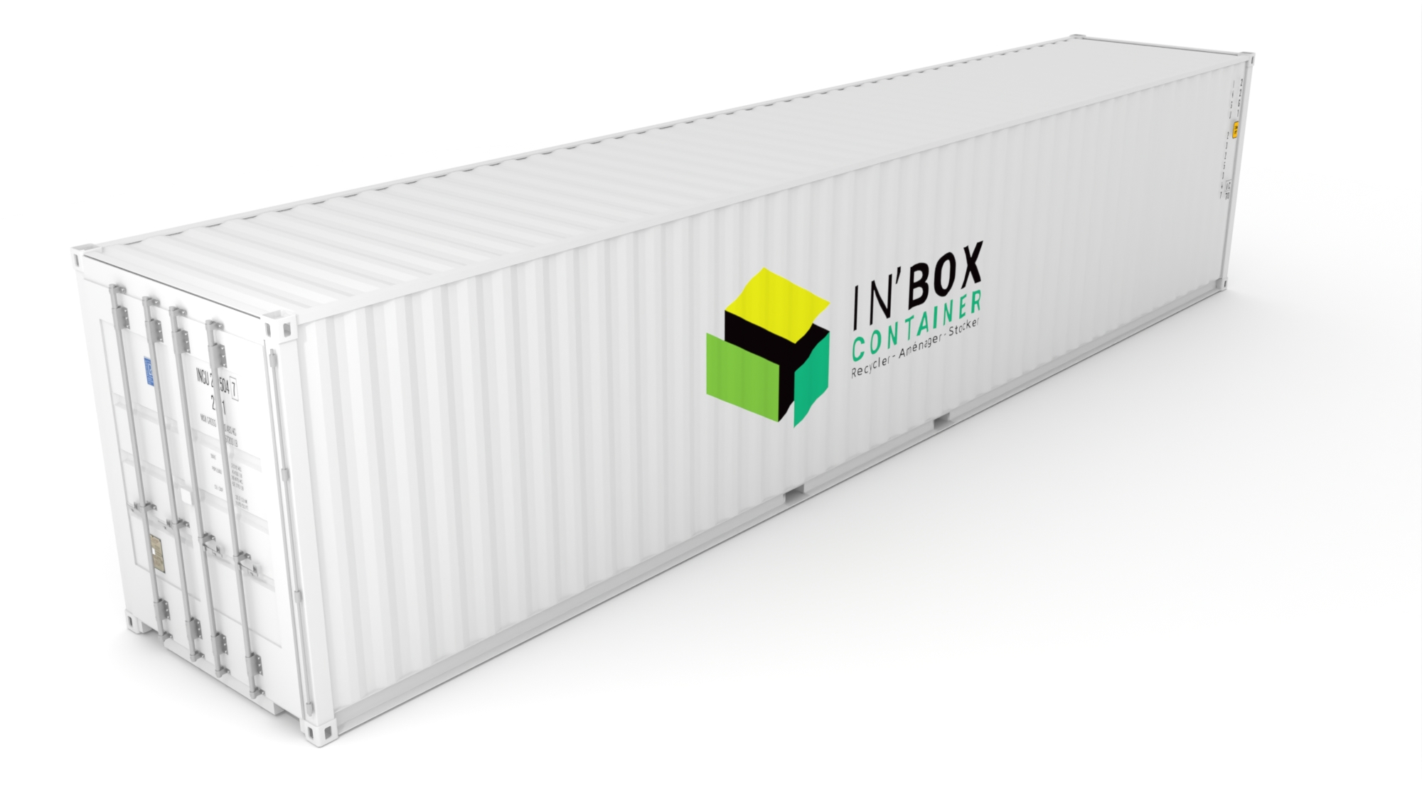 Conteneur 45 pieds Dry High Cube Pallet Wide l In'BOX Container